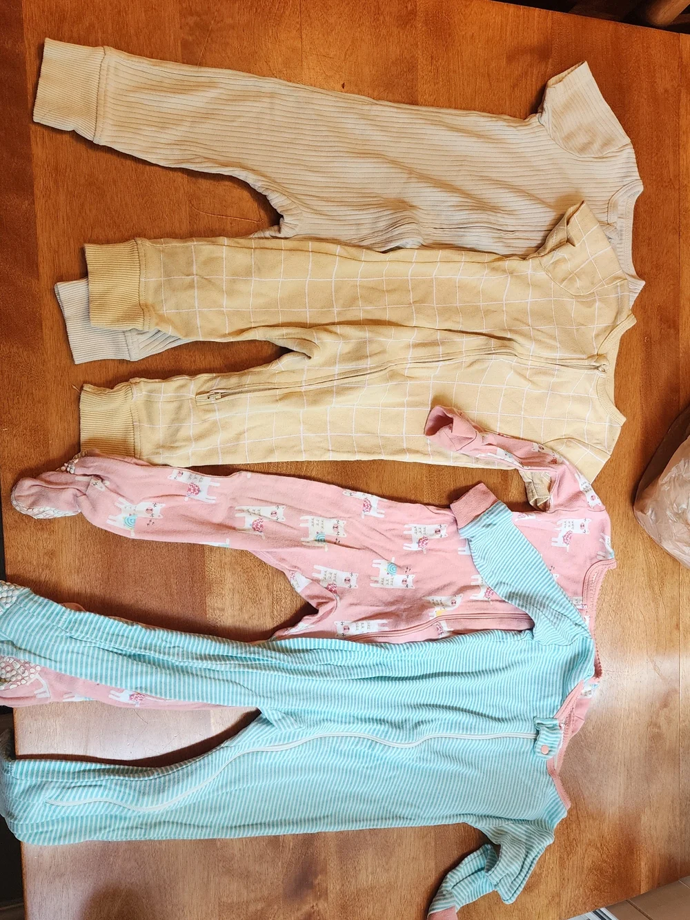cloud island | Pajamas | Cloud Island Baby Footed Pajamas Set In Yellow ...
